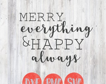 Merry everything | Etsy