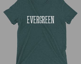 Evergreen t shirt | Etsy