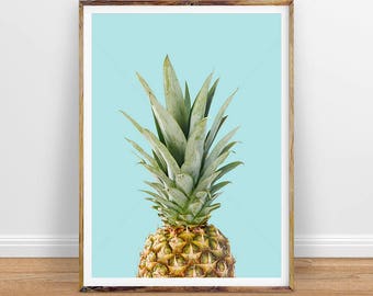 Blue pineapple | Etsy