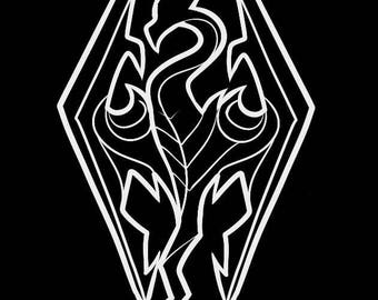 Skyrim decal | Etsy