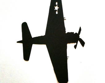 Airplane cut out | Etsy