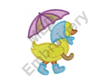 Duck with umbrella | Etsy