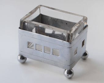 Glass salt cellar | Etsy