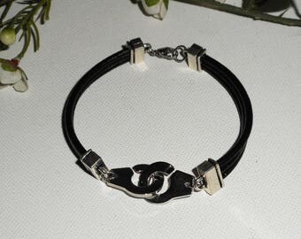 Turquoise Handcuff Bracelet Charm Beaded Bracelet BDSM