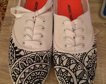 Mandala shoes | Etsy