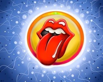 Rolling stones lips | Etsy