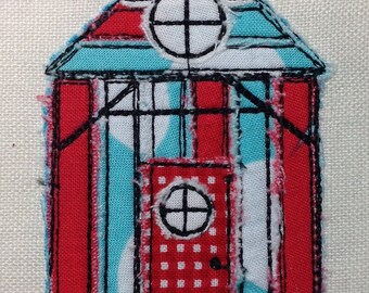 Raw Edge applique Embroidery Machine Design pattern Digital