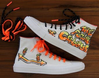 Graffiti converse | Etsy