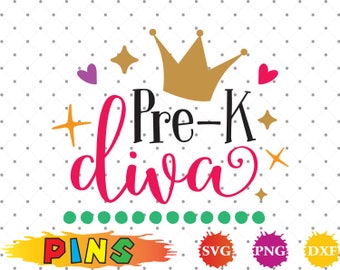 Diva silhouette | Etsy