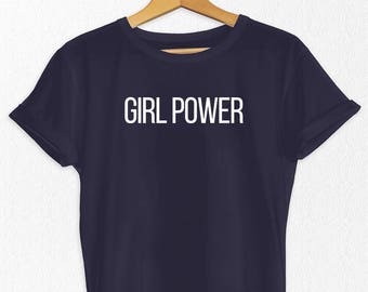 Girl power t shirt | Etsy