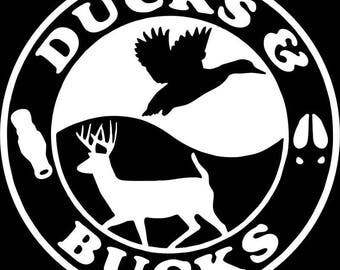 Wood duck decal | Etsy