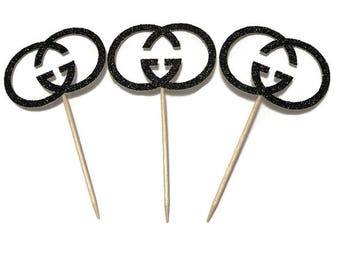 Chanel cake topper | Etsy