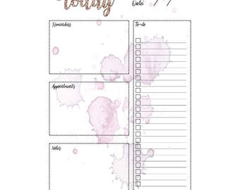 Printable notepad | Etsy