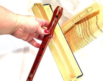 Wooden recorder | Etsy