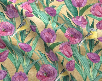 Tulip fabric | Etsy