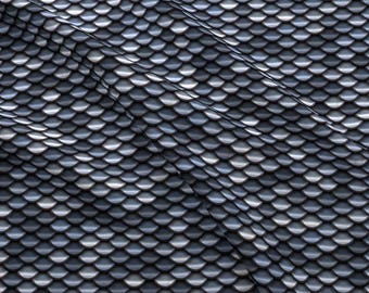 Medieval Armor Fabric Scale Armour Gold Brass Copper By