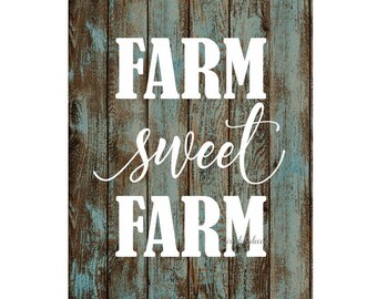 Farm decals | Etsy