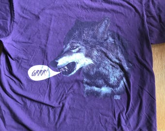 Grrr Arg Metal Steel Garden Yard Sign