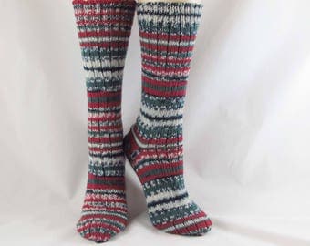 Hand knit socks | Etsy