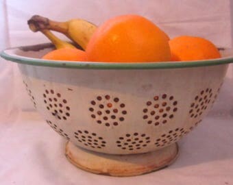 Antique colander | Etsy