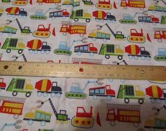 Red truck fabric | Etsy