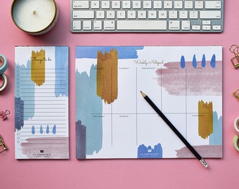 Polka dot planner | Etsy