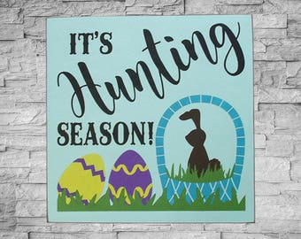 Easter egg hunt sign | Etsy