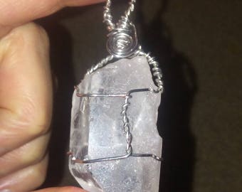 Wire wrapped pendant | Etsy