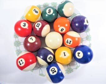 Vintage pool ball | Etsy