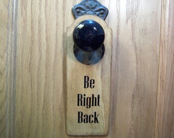 Be back soon sign | Etsy