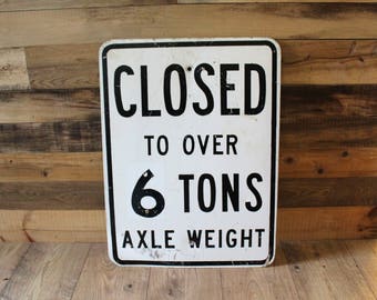 Vintage road sign | Etsy