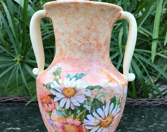 Decoupage vase | Etsy