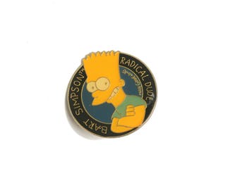 Bart simpson pin | Etsy