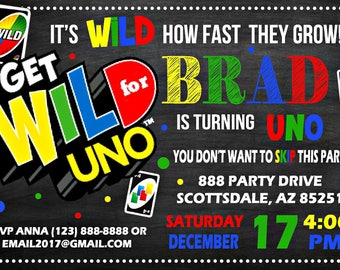 Uno card | Etsy