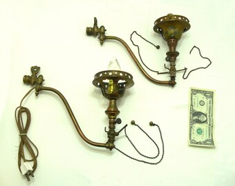 Antique gas lamp | Etsy