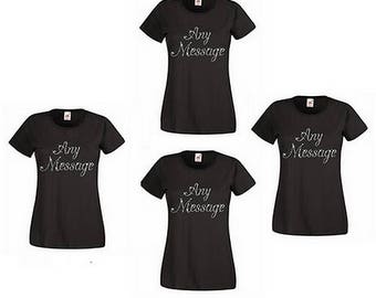 Rhinestone shirts | Etsy