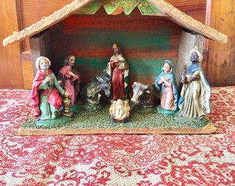 Antique nativity | Etsy