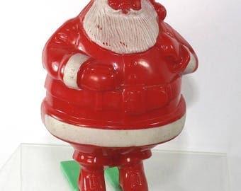 Plastic santa | Etsy