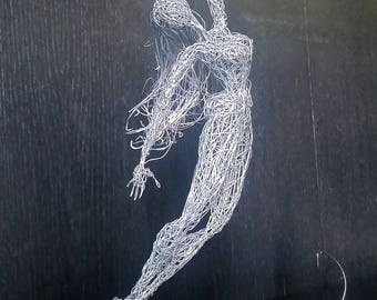 Metal wire sculpture | Etsy