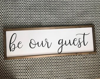 Be our guest | Etsy