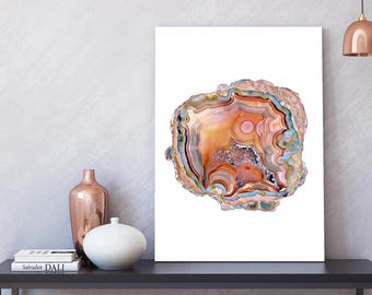 Agate print | Etsy