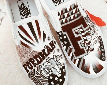 Custom vans shoes | Etsy