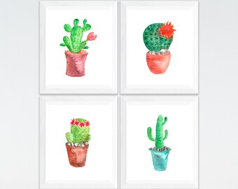 Cactus decor | Etsy