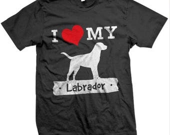 Labrador tshirt | Etsy