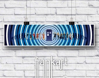 Doctor who poster | Etsy