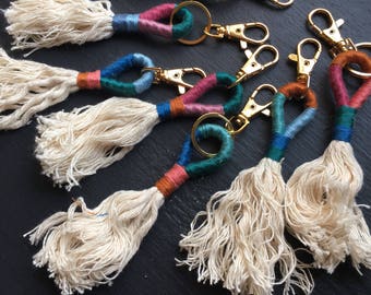 Macrame key chain | Etsy