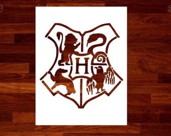 Harry Potter Hogwarts Crest Wall Decal