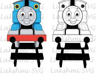 Thomas the train svg | Etsy