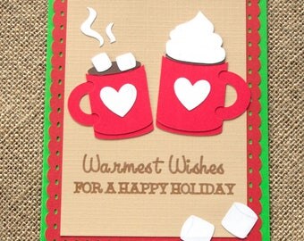 Christmas hot cocoa | Etsy