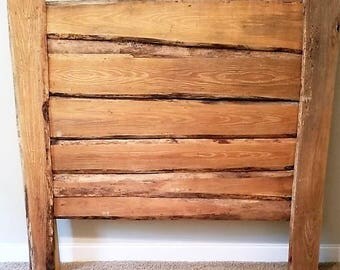 Rustic headboard | Etsy